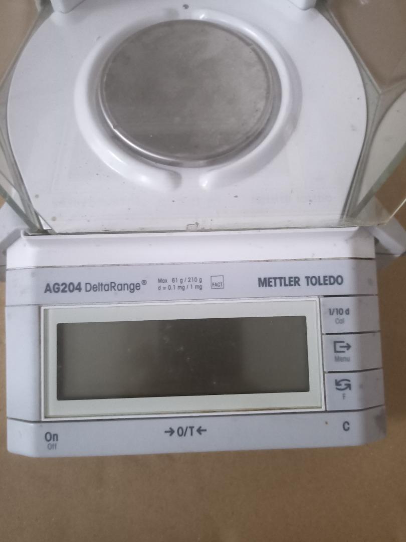 Mettler Toledo AG204 DeltaRange Analytical Balance weighing scale Stock ...