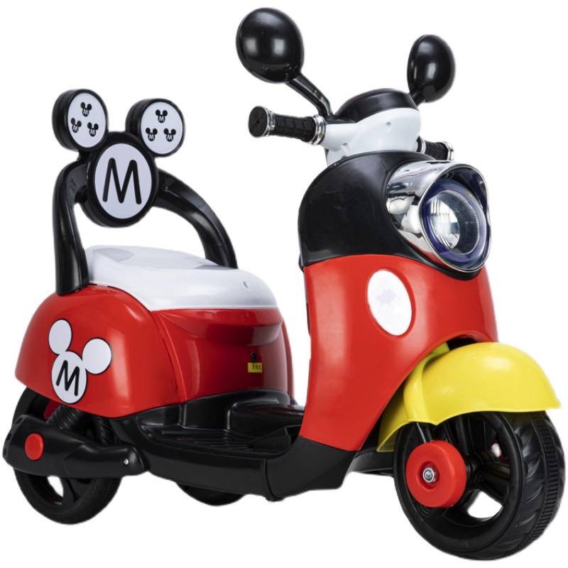 Mickey Ride on motor scooter bike, Hobbies & Toys, Toys & Games on ...