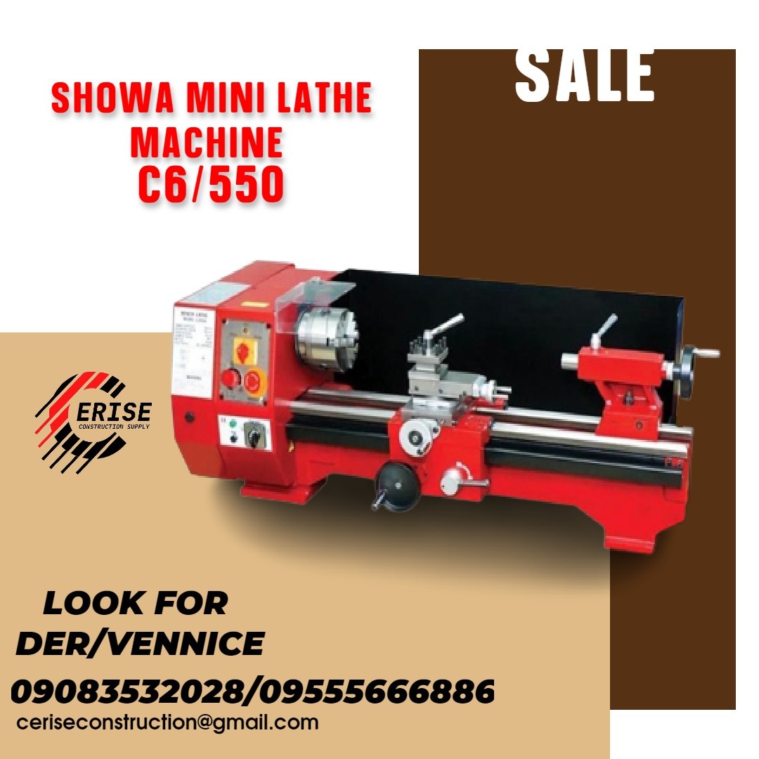 MINI LATHE MACHINE SHOWA BRAND, Commercial & Industrial, Industrial ...