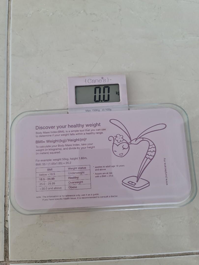 Mini weighing scale, Health & Nutrition, Health Monitors & Weighing ...