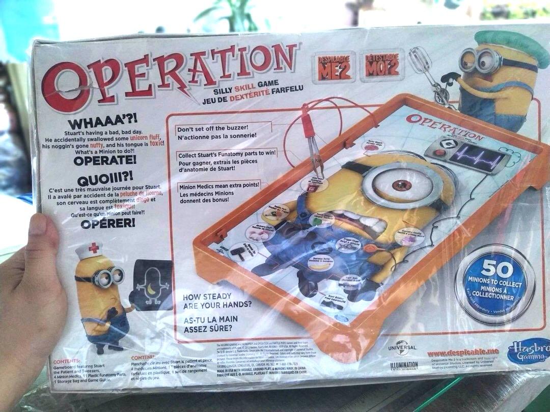 Minion Operation, Hobbies & Toys, Toys & Games on Carousell