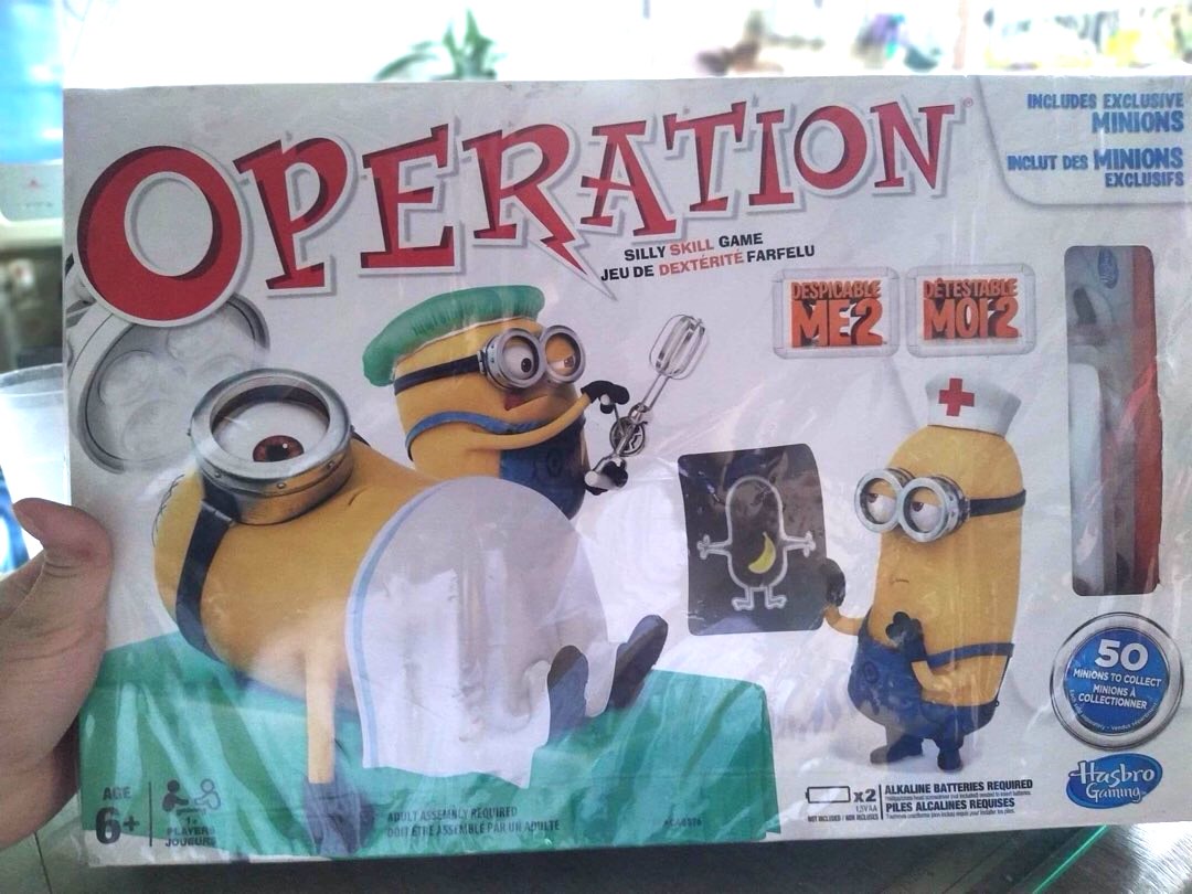 Minion Operation, Hobbies & Toys, Toys & Games on Carousell