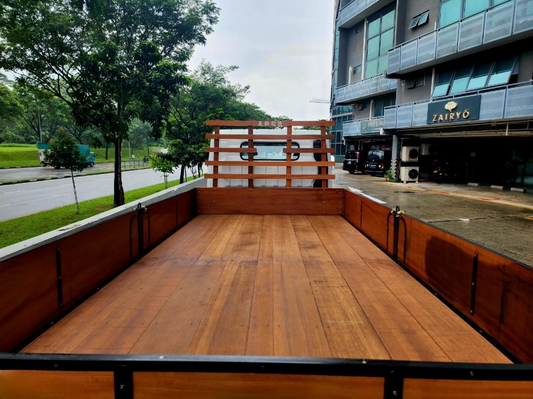 Mitsubishi Fuso Canter FEB71 Wooden Deck, Cars, Commercial Vehicles ...