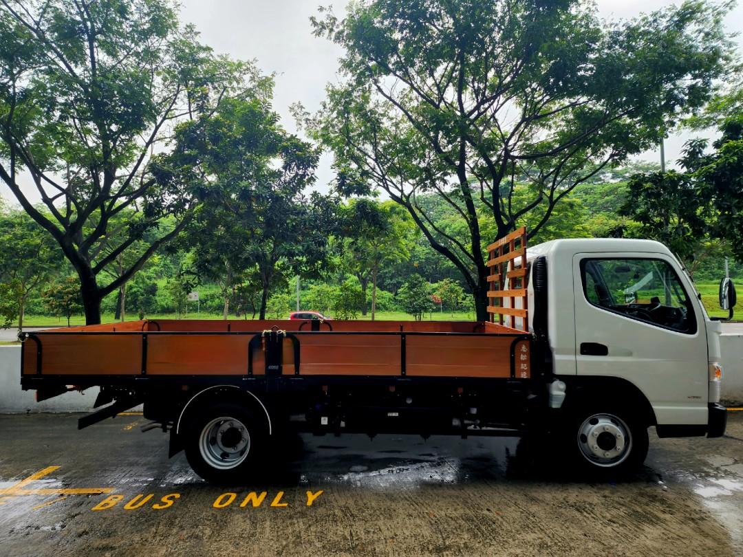 Mitsubishi Fuso Canter FEB71 Wooden Deck, Cars, Commercial Vehicles ...