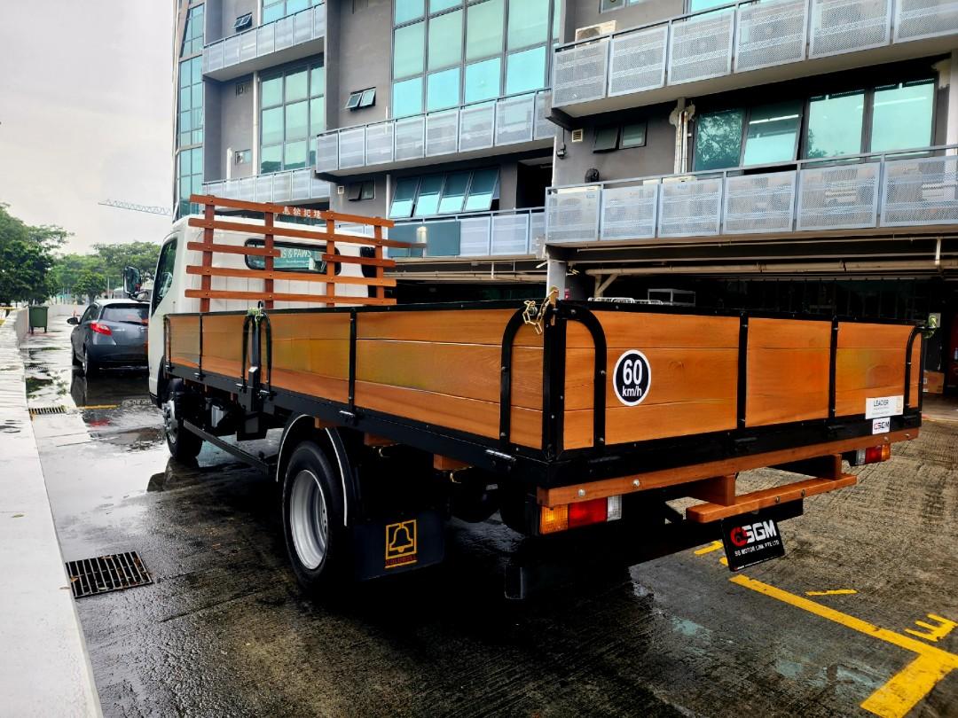 Mitsubishi Fuso Canter FEB71 Wooden Deck, Cars, Commercial Vehicles ...