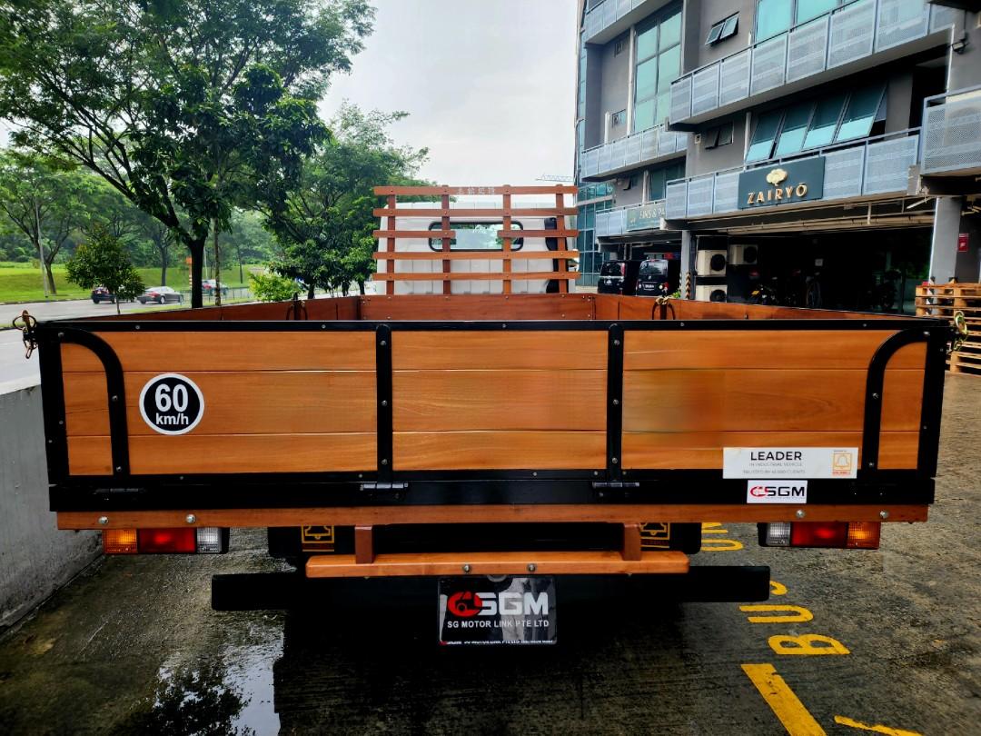 Mitsubishi Fuso Canter FEB71 Wooden Deck, Cars, Commercial Vehicles ...