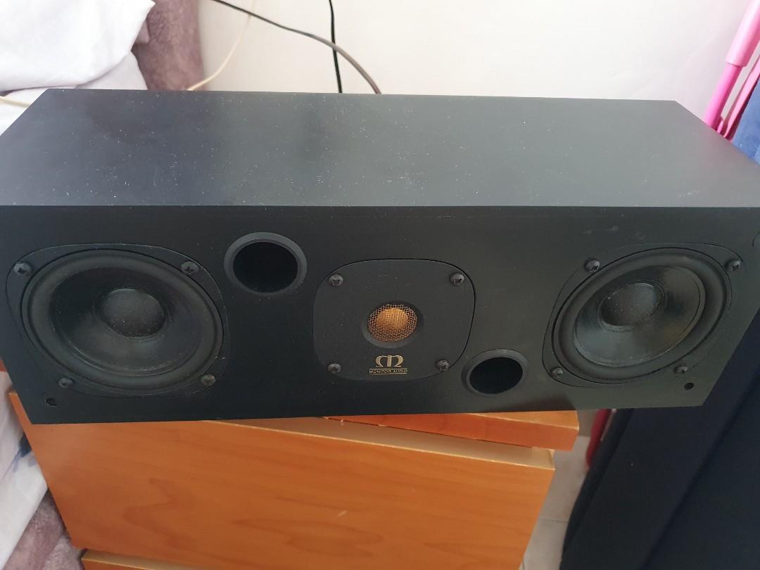 Monitor audio center speaker, Audio, Other Audio Equipment on Carousell
