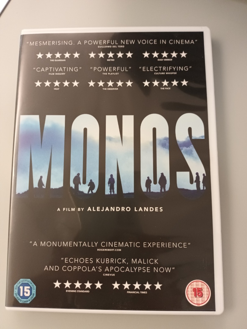 Monos 2019 [DVD] (Many countries involved: Cant list all, Adventure/Drama), 興趣及遊戲, 音樂樂器 & 配件, 音樂 ...