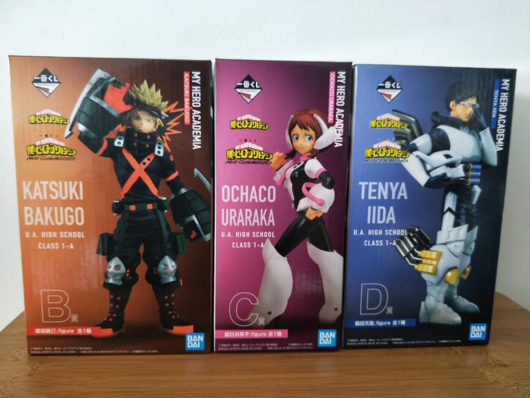 My Hero Academia Next Generations Mha Kuji Prize B Bakugo Prize C Ochako Prize D Tenya Iida