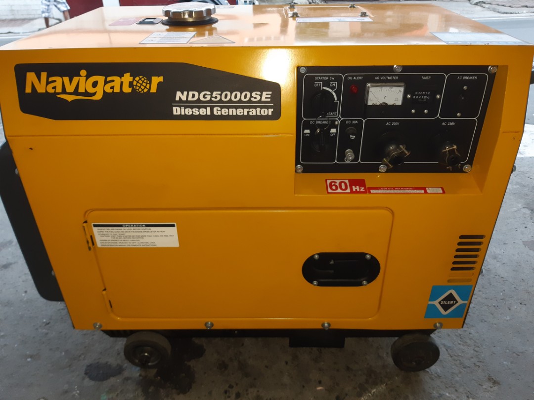 Navigator Diesel Generator silent type, Commercial & Industrial ...