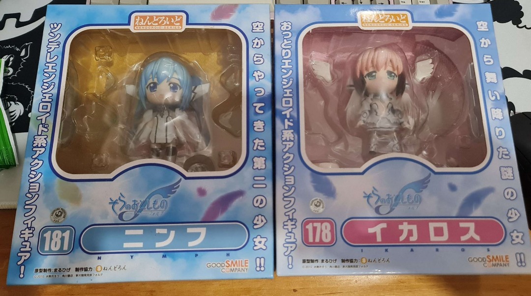 Nendoroid Nymph #181 and Ikaros #178 (pair), Hobbies & Toys, Toys ...