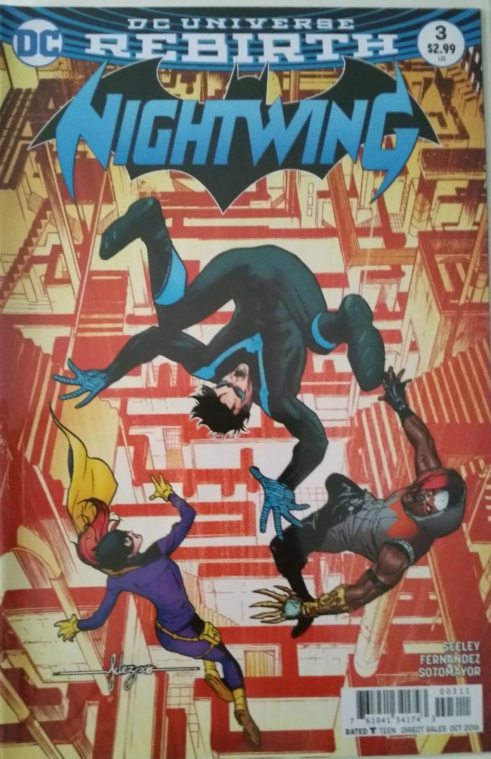 Nightwing #1 - #4 (DC, Batman, Superman, Wonder Woman, Flash, Robin ...