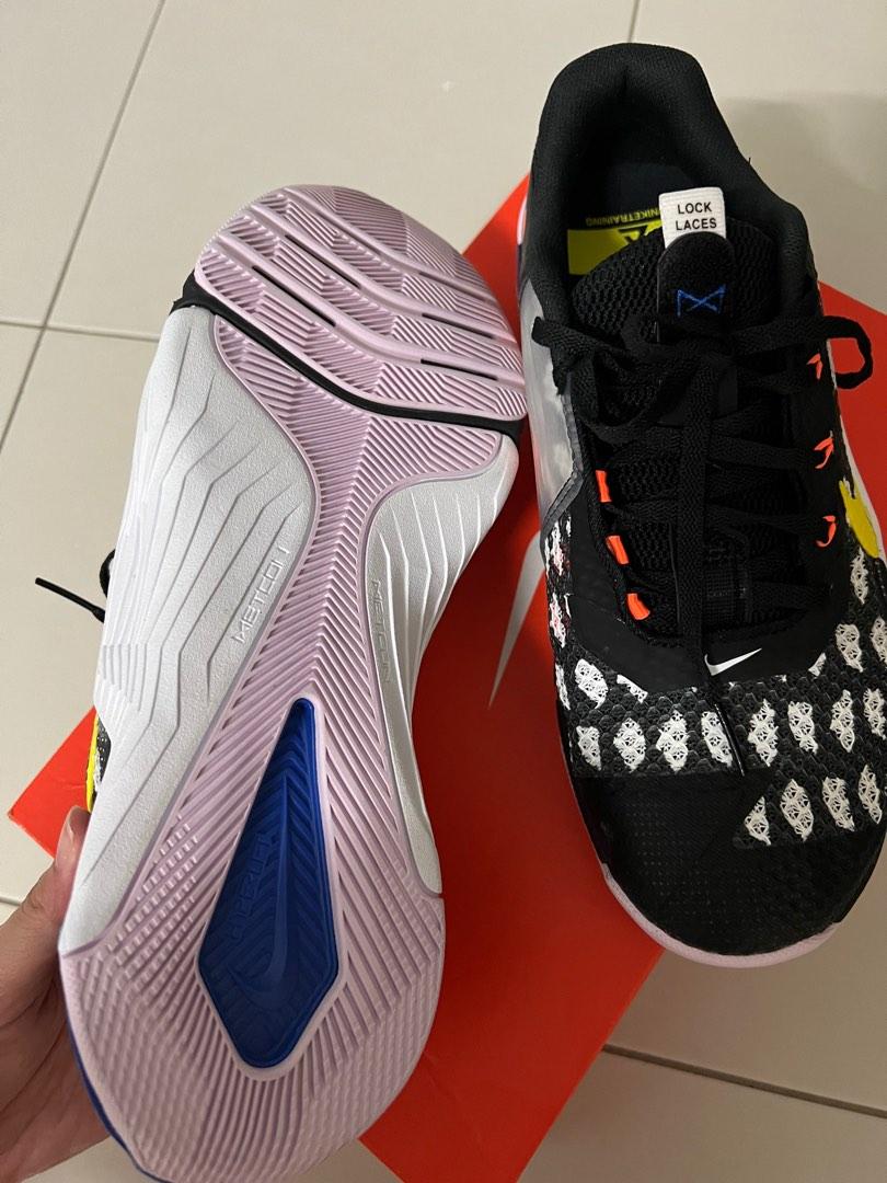 Nike Metcon 7 (Black/White/Racer Blue/Yellow Strike), Men's Fashion ...