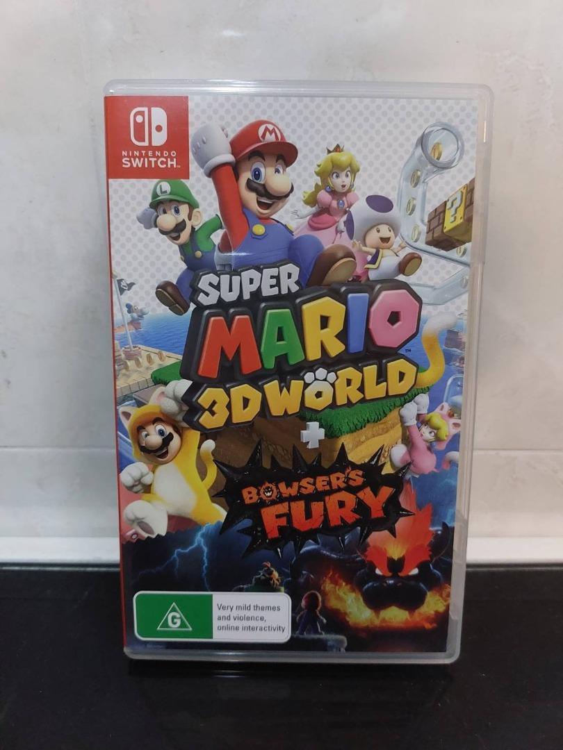 【Nintendo 任天堂】NS Switch 超級瑪利歐3D 世界+ 狂怒世界 Super Mario 3D World + Bowser's Fury 馬力歐 瑪莉歐, 電玩遊戲相關, 電 ...