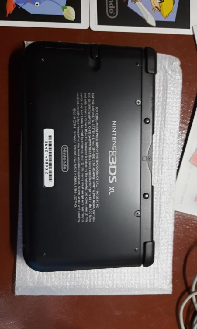 Nintendo Old 3DS XL Black (US Version & Non CFW) (CIB), Video Gaming ...