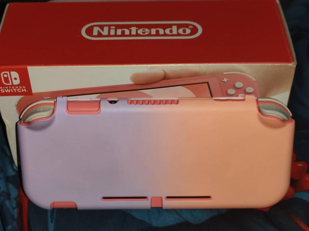 Nintendo Switch Lite (Pink,Coral), Video Gaming, Video Game Consoles ...