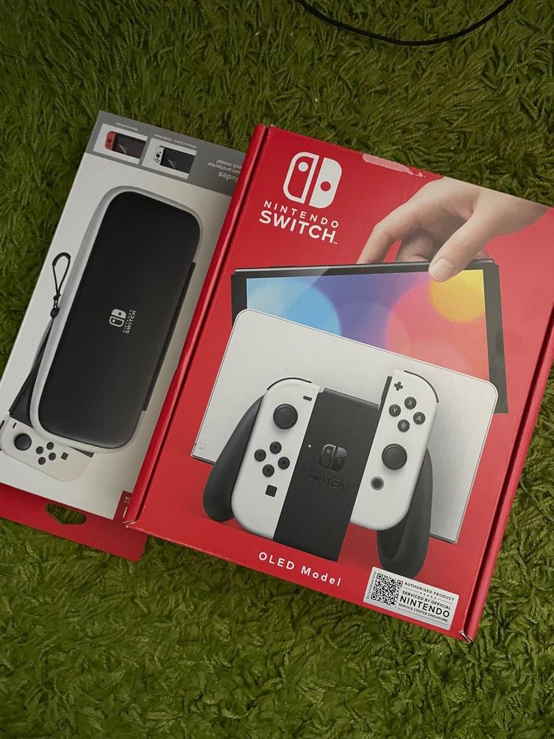 Nitendo Switch OLED (White), Video Gaming, Video Game Consoles ...