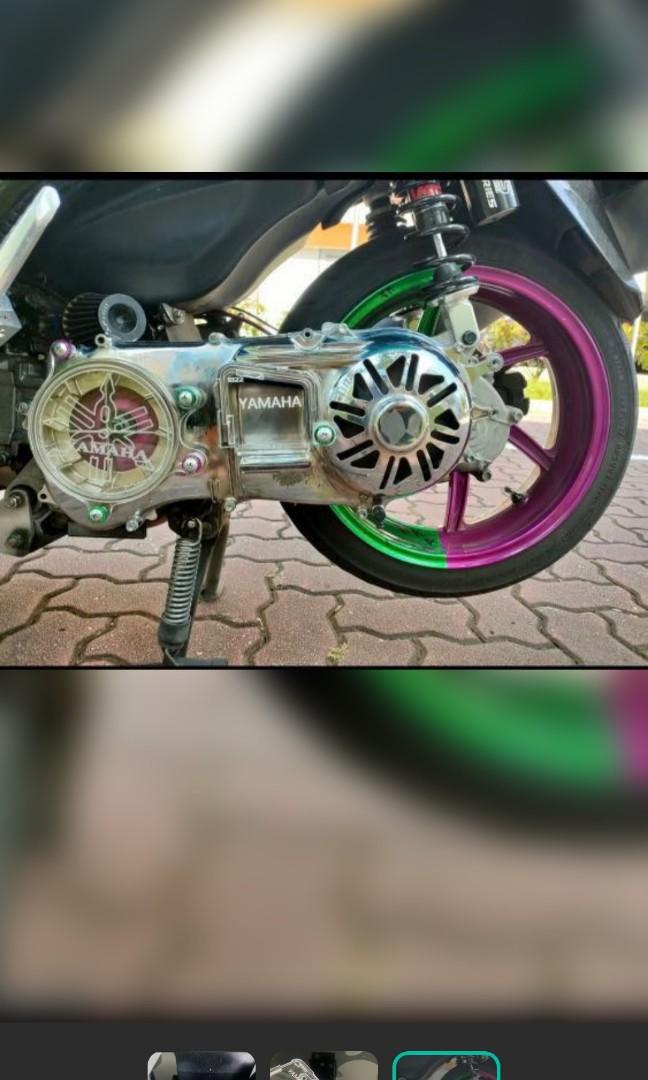 Nmax v2/Aerox v2 Yamaha Logo Acrylic Cvt Cover, Motorcycles, Motorcycle ...