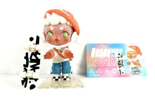 [NO TRADES] Popmart Skull Panda SP Hype Panda Series Skater Boy Figure ...