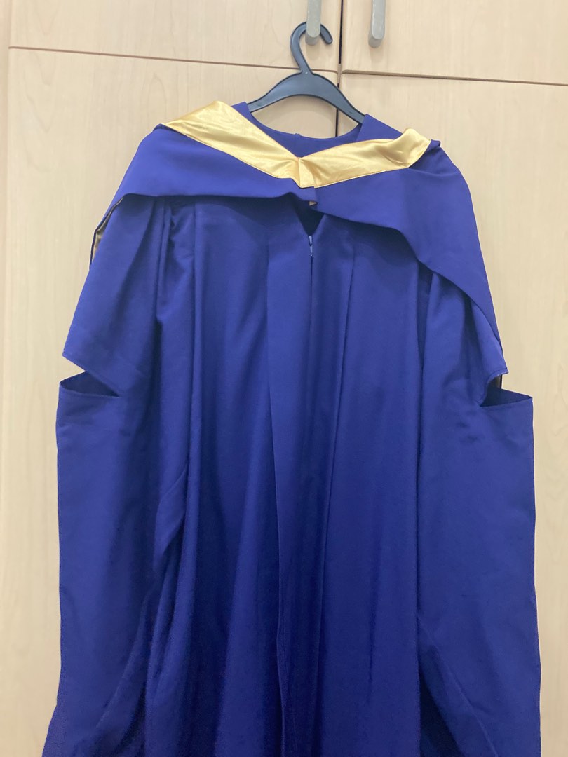 NUS Graduation Gown( Master of Science), Men's Fashion, Coats, Jackets ...