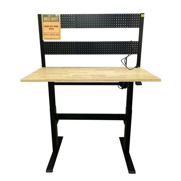 Office Work Bench with Adjustable Height Hydraulic, Furniture & Home ...