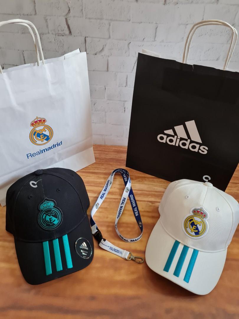Official licensed product topi real madrid, Fesyen Pria, Aksesoris ...