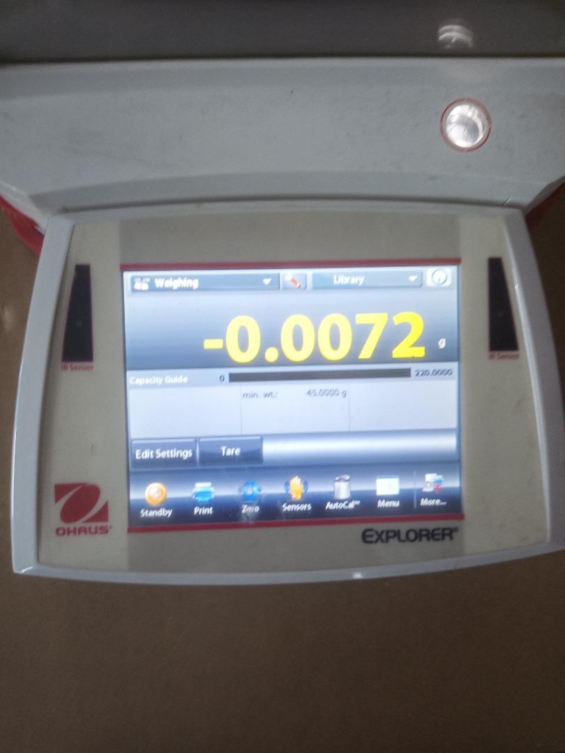 OHAUS Explorer EX224 Analytical Balance weighing scale, Health ...