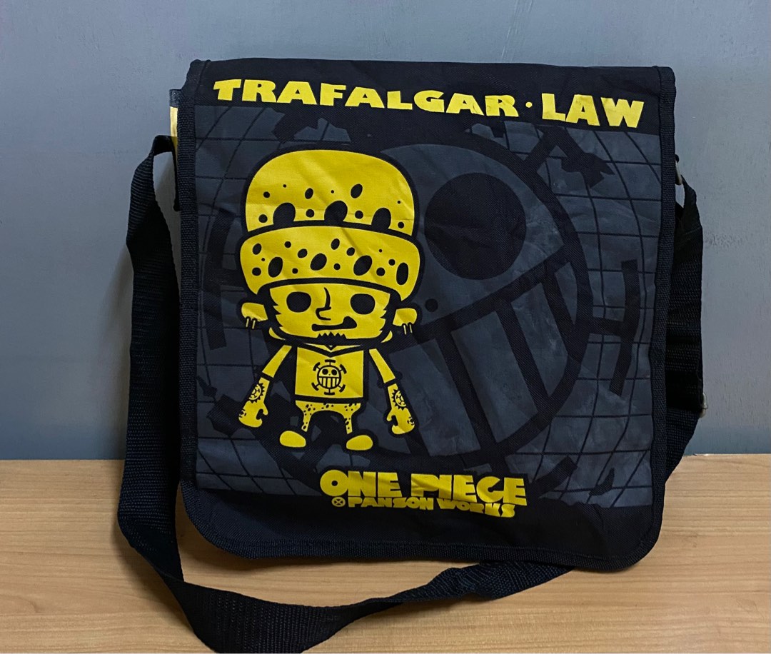 One Piece Trafalgar Law Sling Bag, Men's Fashion, Bags, Sling Bags on ...