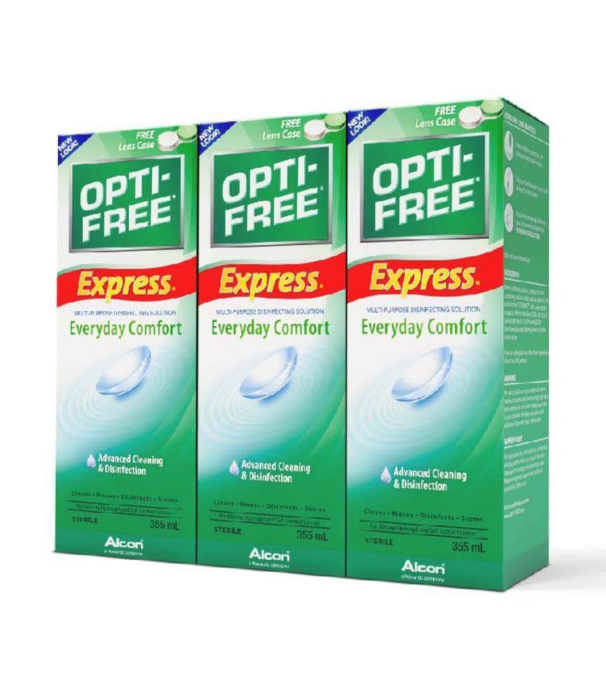 Opti Free Express Everyday Comfort Advanced Cleaning & Disinfecting ...