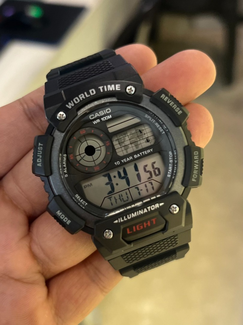 ORIGINAL CASIO Digital Watch AE1400WH-1A / LEGIT CASIO Digital Watch ...
