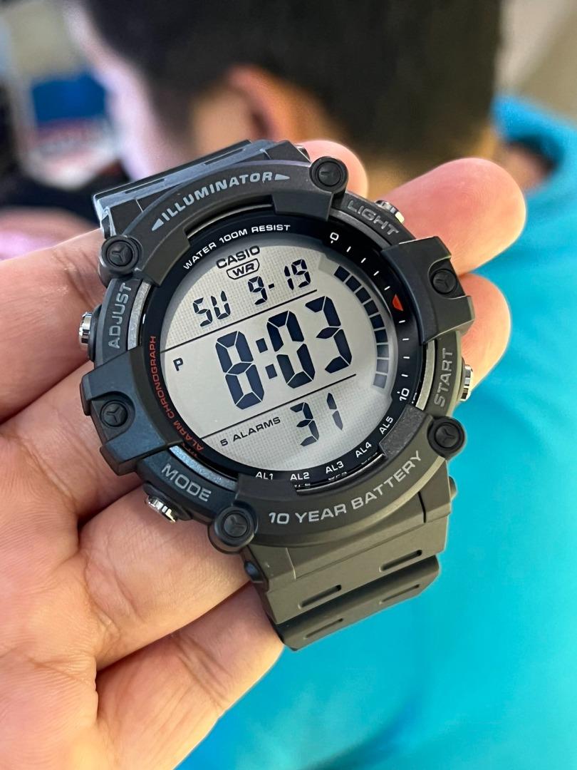 Original Digital Casio | AE-1500WH-1A | Original Watch | Original Digital Casio Watch, Men's ...
