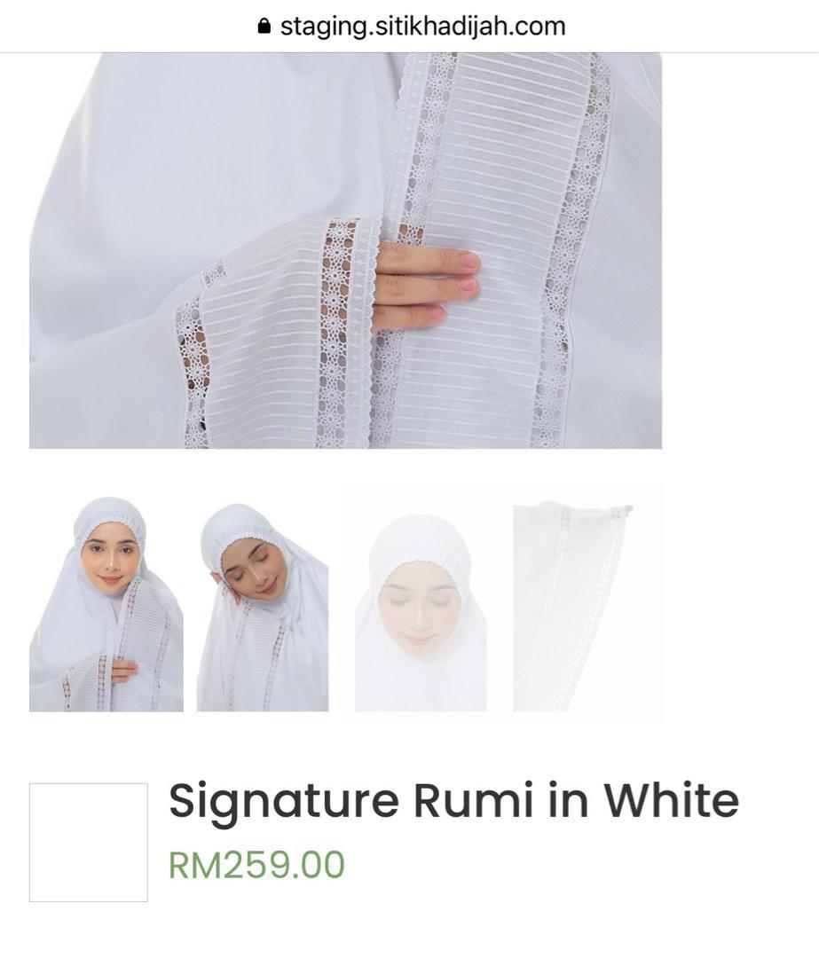 ORIGINAL TELEKUNG SITI KHADIJAH [SIGNATURE RUMI], Women's Fashion ...