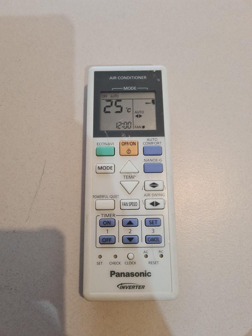 Panasonic A/C controller, TV & Home Appliances, Air Conditioners ...