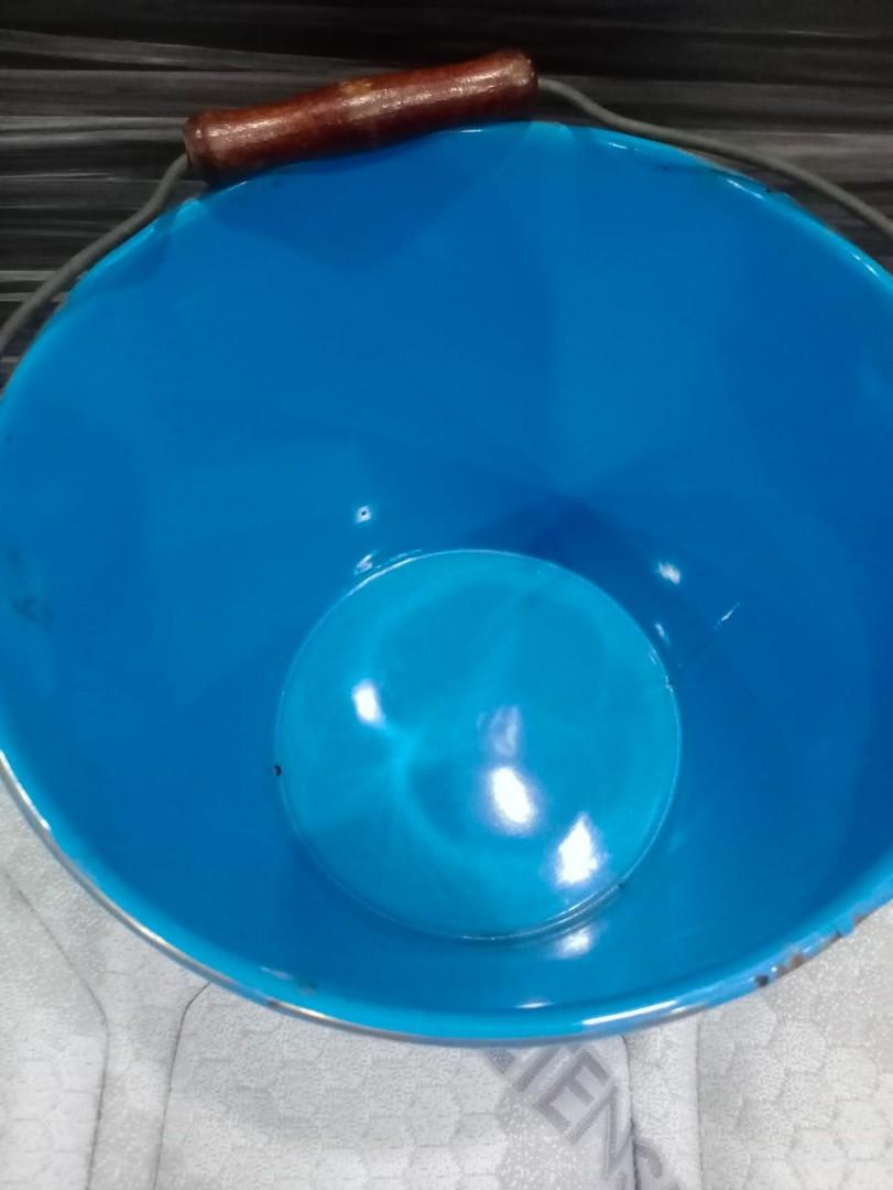 PERANAKAN NONYA FLOWER DESIGN CONTAINER BUCKET vintage collectible ...