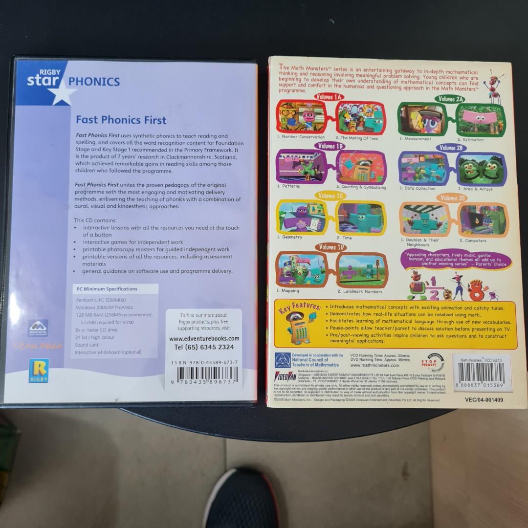 Phonics & Math CD & DVD, Hobbies & Toys, Music & Media, CDs & DVDs on ...