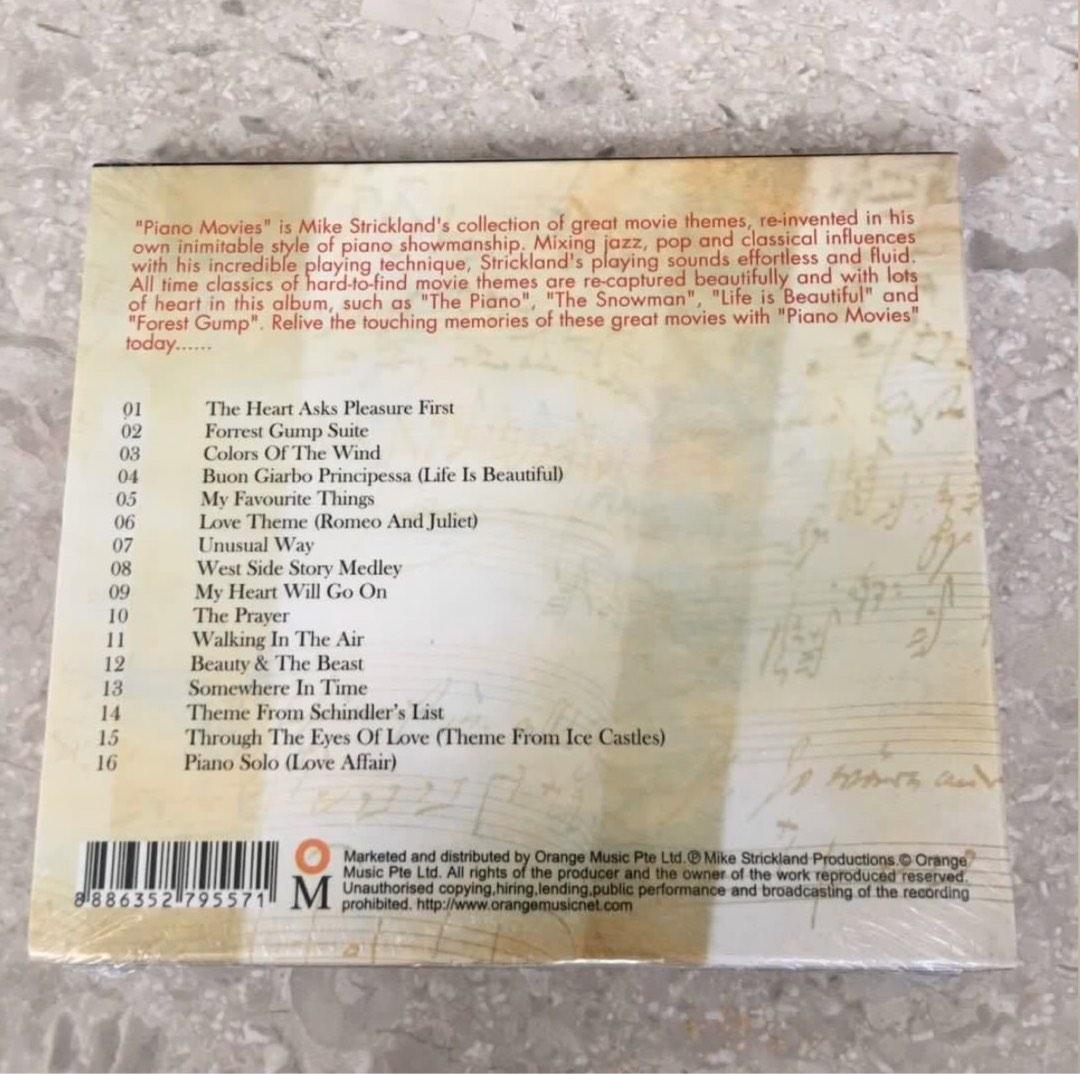 Piano Music CD ( Mike Strickland / Rada / Jeff Bjorck ), Hobbies & Toys ...