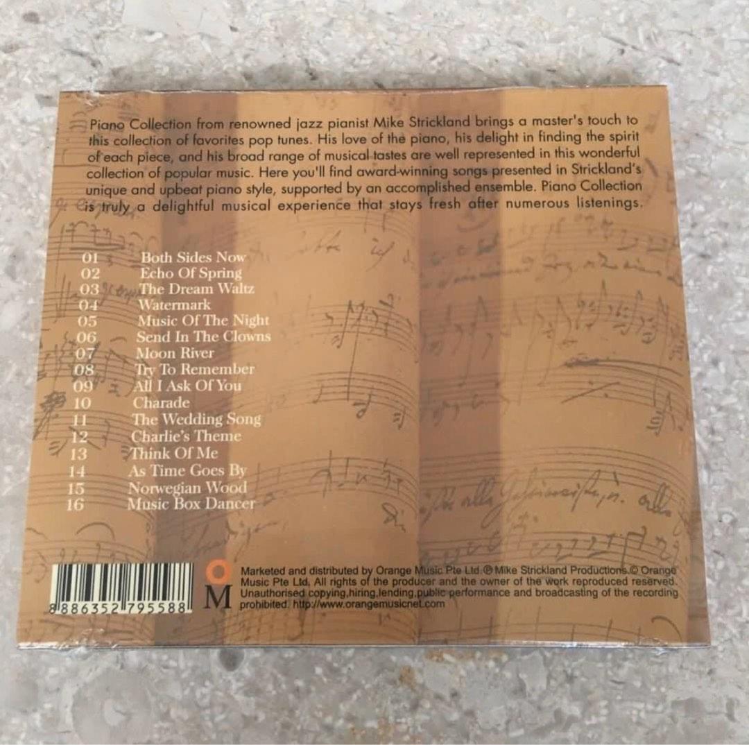 Piano Music CD ( Mike Strickland / Rada / Jeff Bjorck ), Hobbies & Toys ...