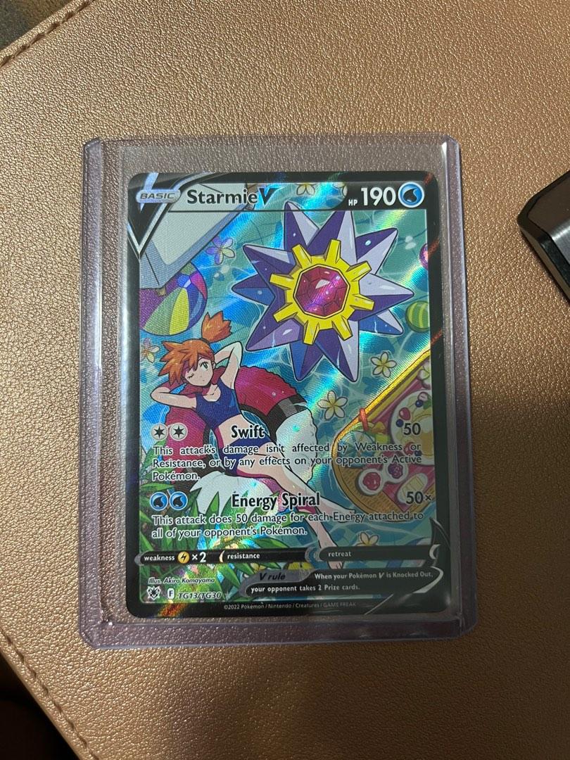 pokemon tcg Starmie V TG13/TG30 Astral Radiance, Hobbies & Toys, Toys ...