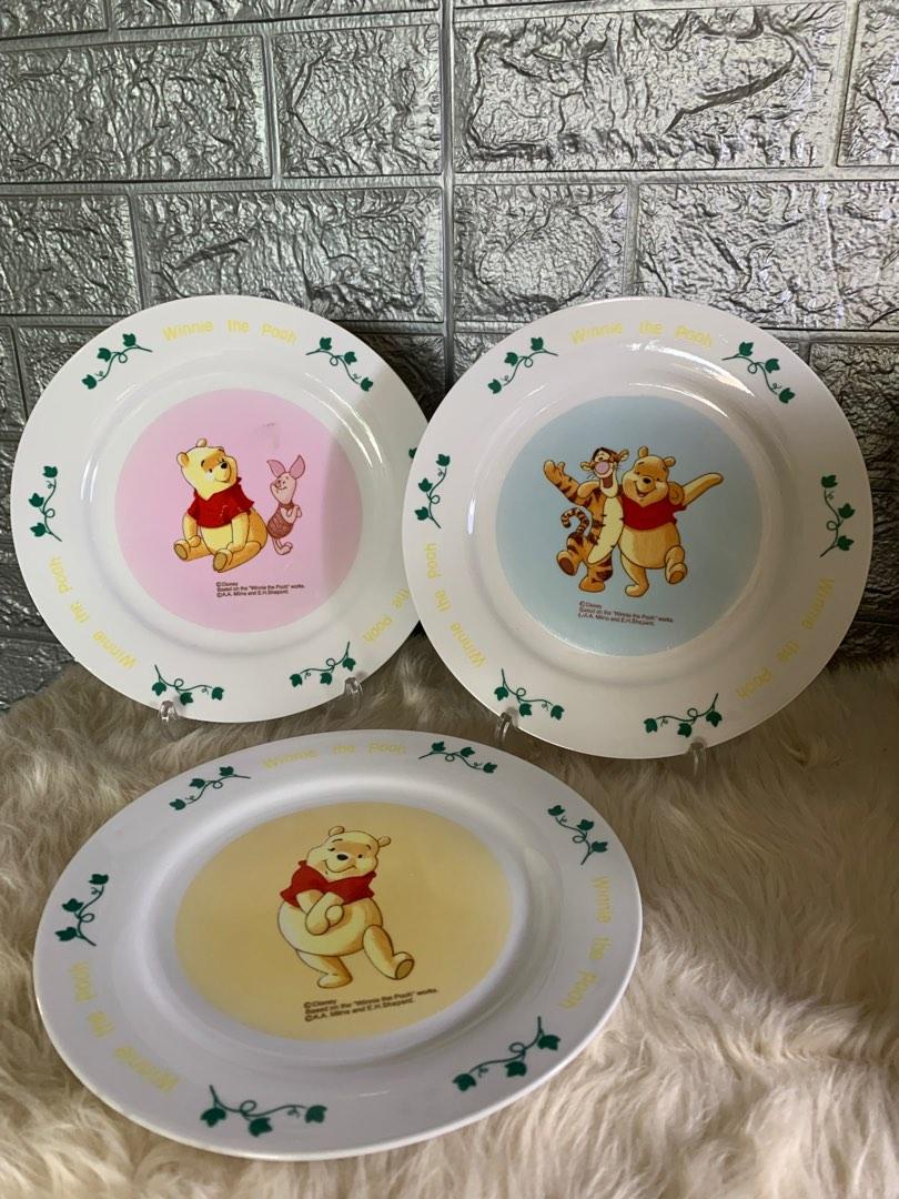 Pooh & Tigger plate 8 inches, Furniture & Home Living, Kitchenware ...