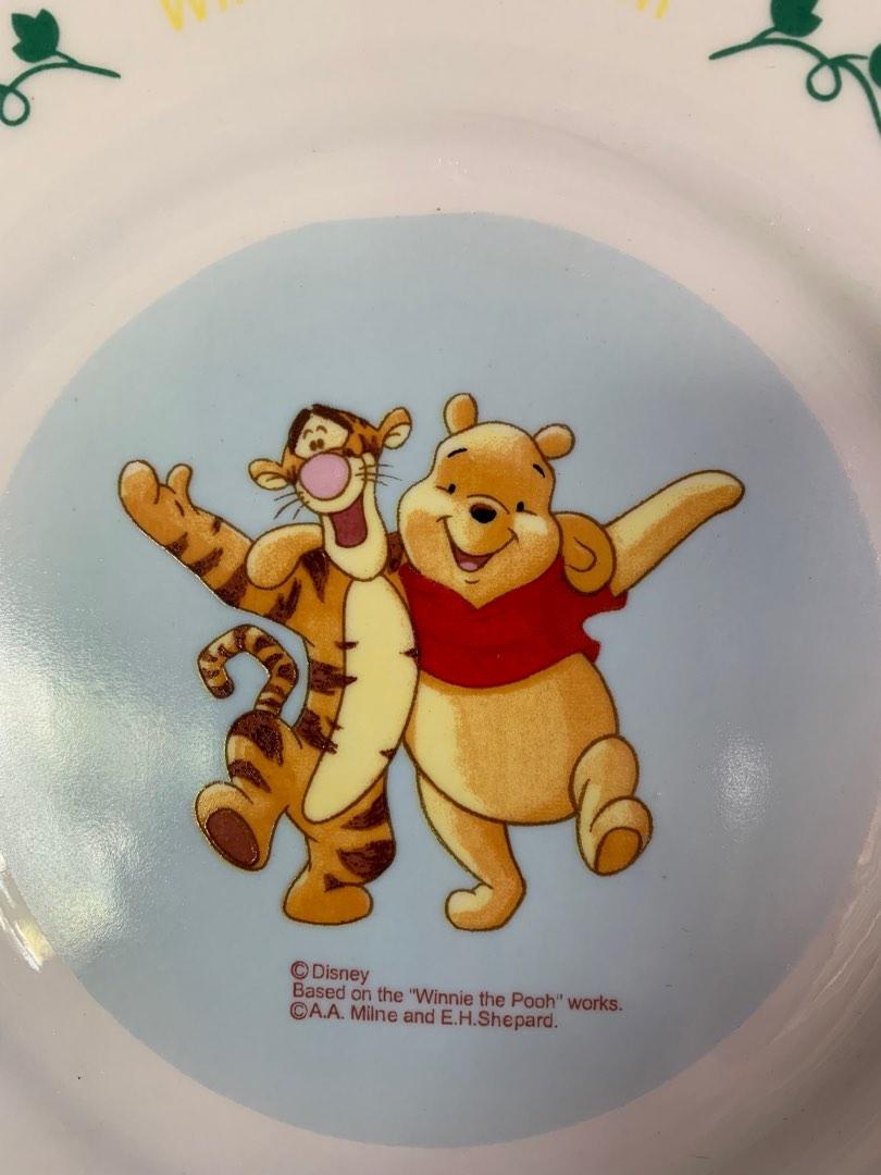 Pooh & Tigger plate 8 inches, Furniture & Home Living, Kitchenware ...