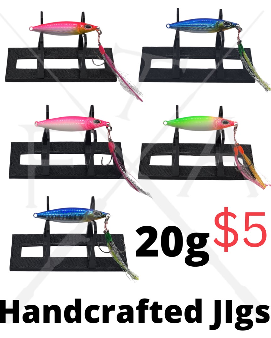 Predator Jigs 20g | Slow Fall Jigs, Sports Equipment, Fishing on Carousell