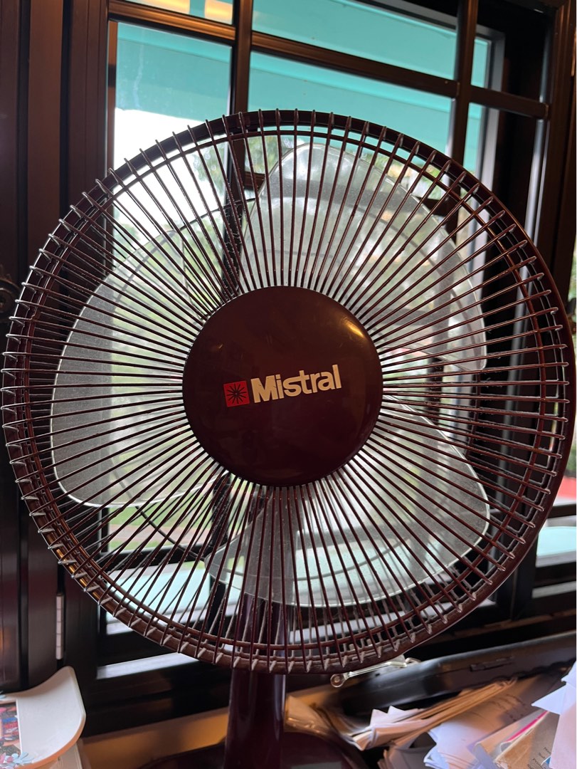 PRELOVED: Mistral Table fan (as shown-without fan puller), Furniture ...