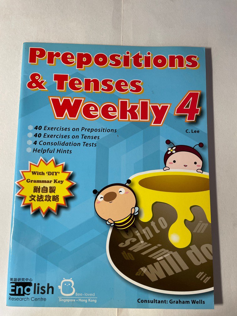 Preposition & Tenses Weekly 4, 興趣及遊戲, 書本 & 文具, 教科書 - Carousell