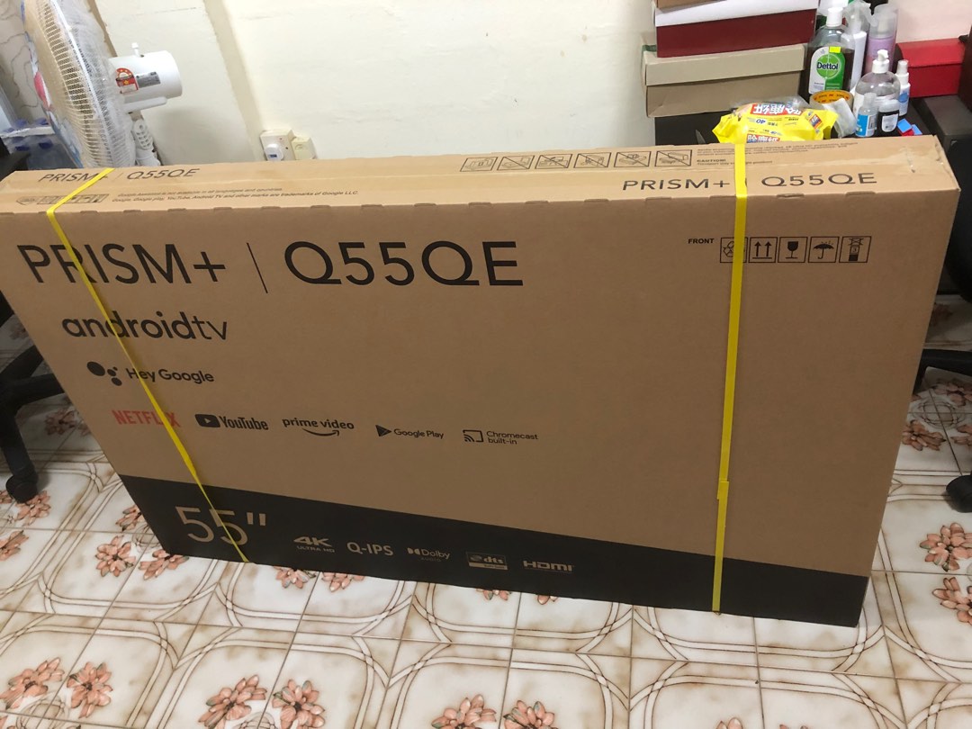 PRIMS+ Q55QE Smart TV, TV & Home Appliances, TV & Entertainment, TV on ...