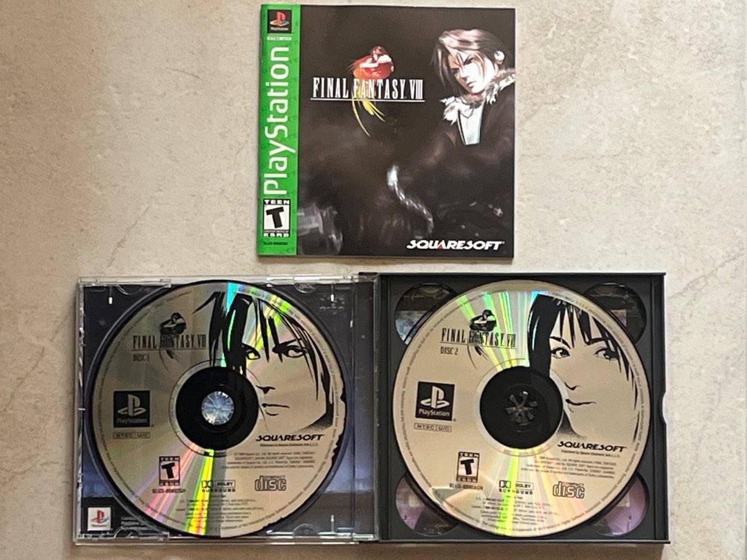 美版 PS FINAL FANTASY VIII FF8 FF VIII ENGLISH VERSION 太空戰士 8 最終幻想 英文版 ...