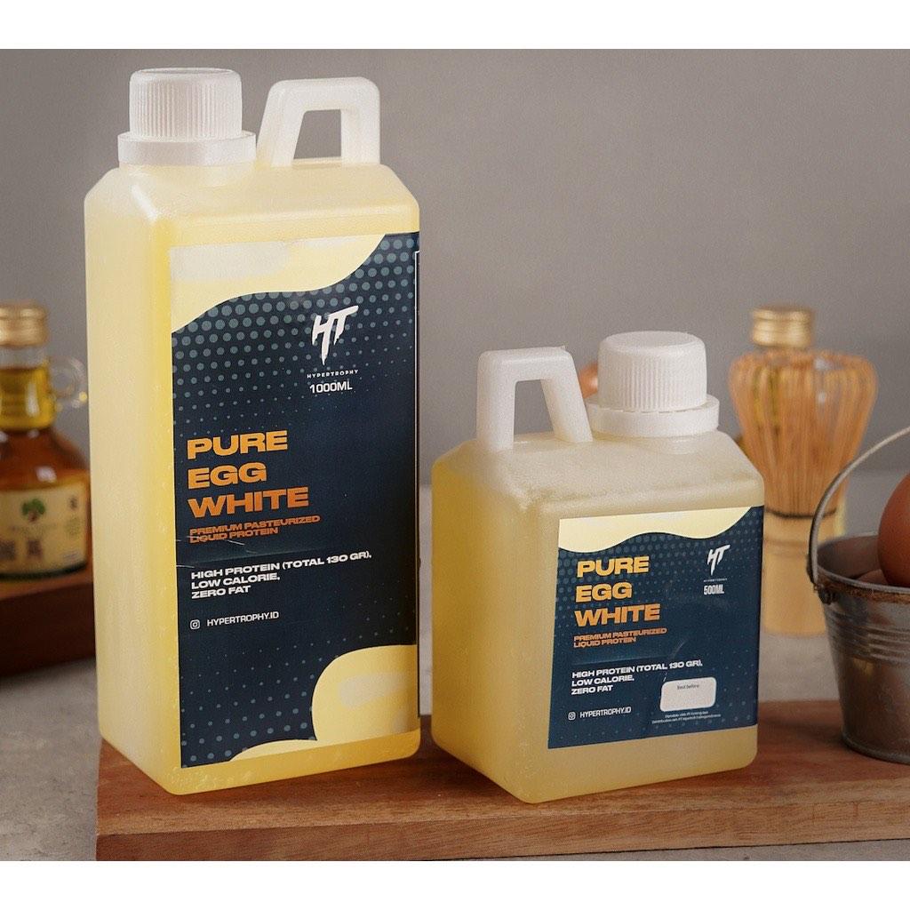 Pure Egg White Sterlized High Protein Telur Putih 1L, Makanan & Minuman ...
