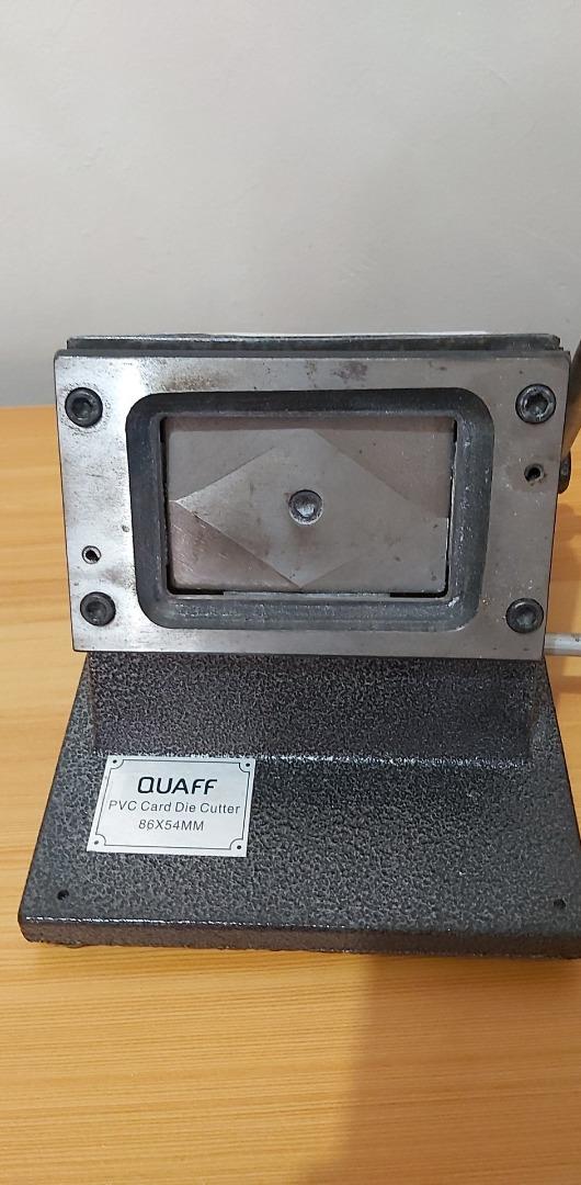 PVC Card Die Cutter QUAFF [ATM Size /for ID, Calling card, PHOTOCARDS ...