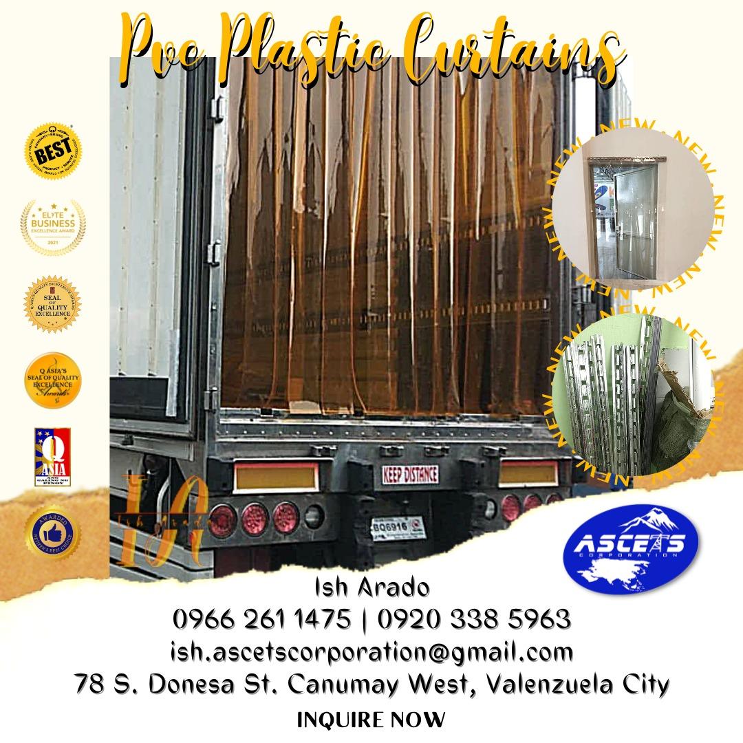 pvc curtain and hanger for reefer van, Commercial & Industrial ...