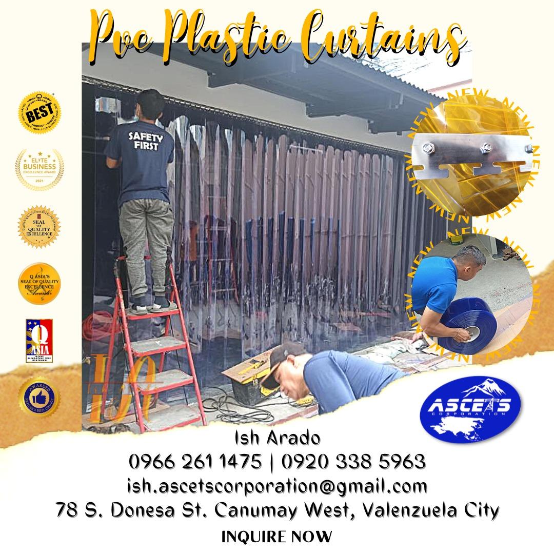 pvc curtain and hanger for reefer van, Commercial & Industrial ...