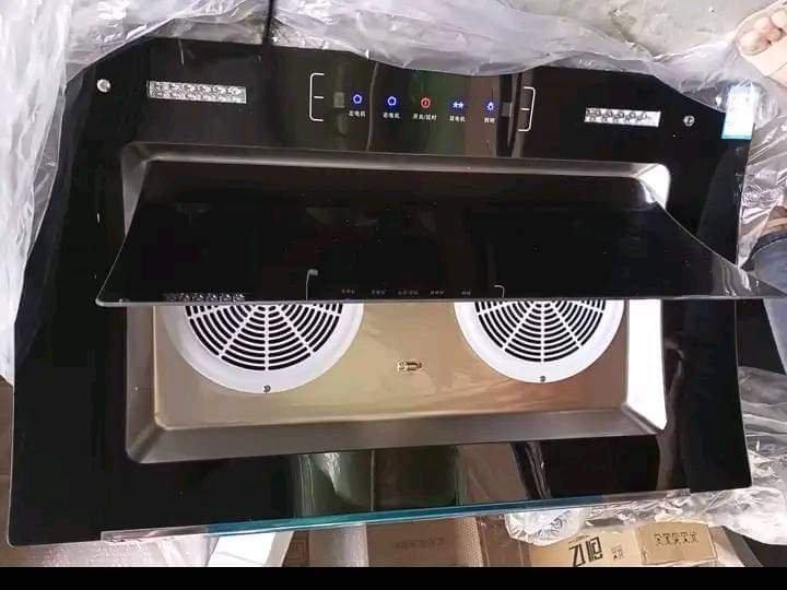 Range hood, household side suction range hood, automatic cleaning ...